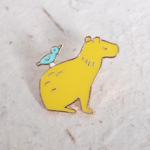 Jewelry | Capybara Pin | Poshmark